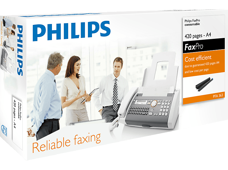 Thermo-Transfer-Rolle PHILIPS PFA 363 Thermo-Transfer-Rolle Schwarz ...