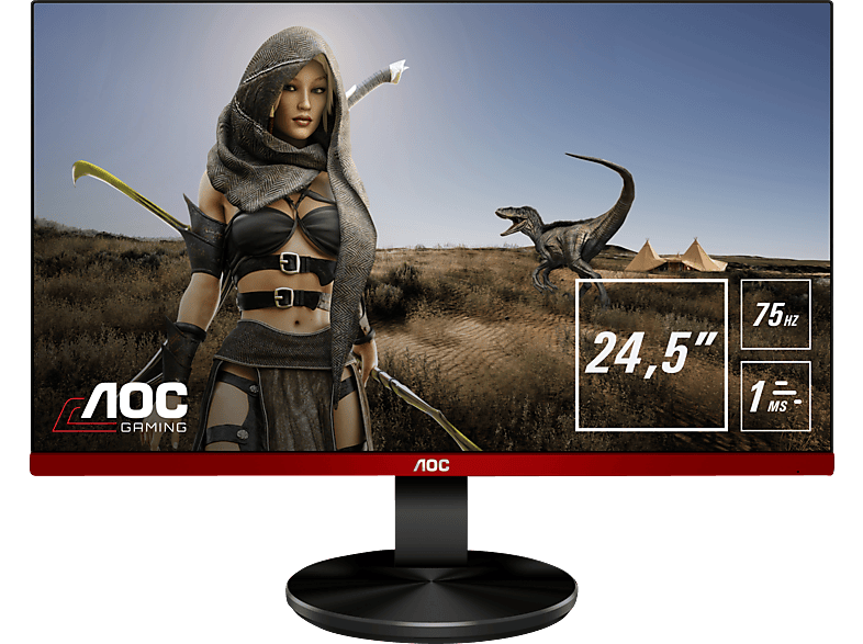 AOC G2590VXQ 25 Zoll Full-HD Gaming Monitor (1 ms Reaktionszeit, 75 Hz ...