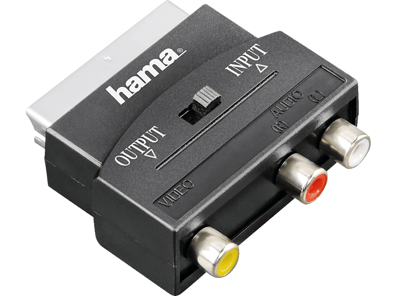 HAMA Video adapter scart-RCA 1 ster | MediaMarkt