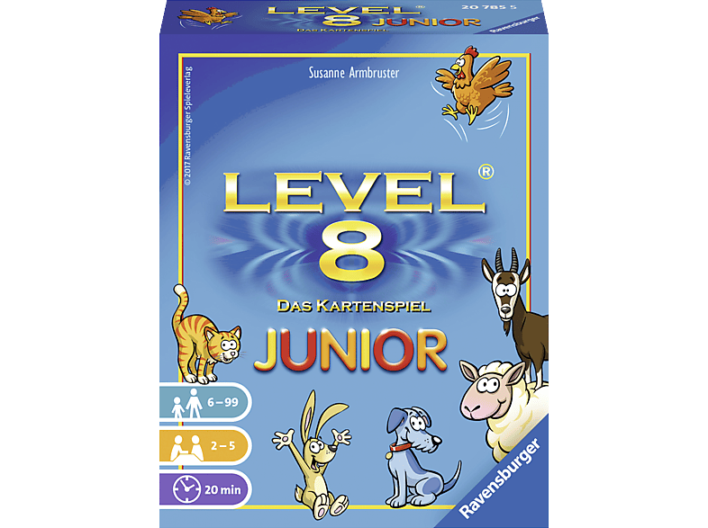 RAVENSBURGER Level 8 – Junior Kartenspiel Mehrfarbig Kartenspiel kaufen | SATURN