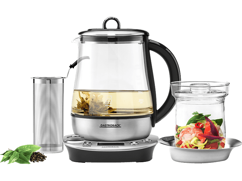 GASTROBACK 42438 Design Tea & MoreAdvanced Teekocher (1400 Watt ...