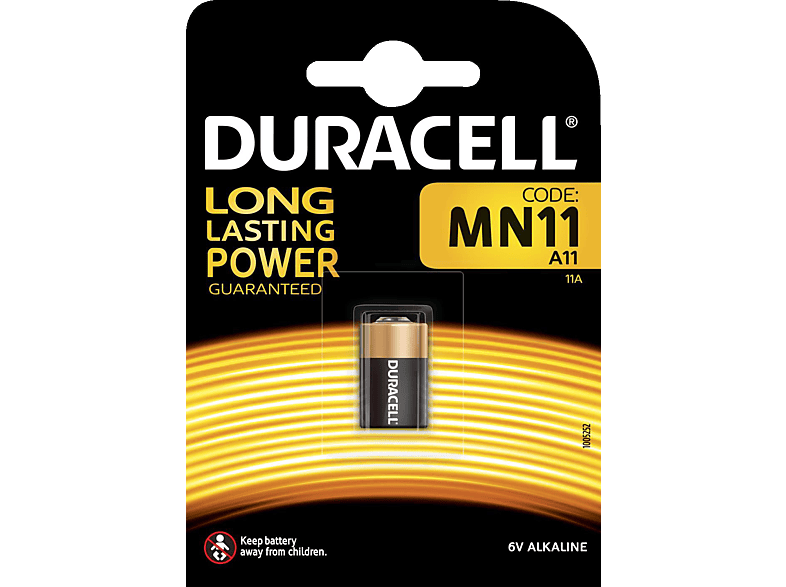 DURACELL Specialty MN11 Batterie, Alkaline, 6 Volt 1 Stück Batterien ...