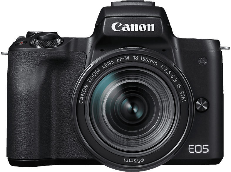 CANON EOS M50 Kit Systemkamera mit Objektiv 18-150 mm , 7,5 cm Display ...
