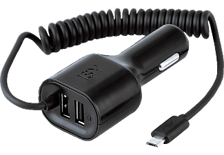 ISY Auto Micro-USB Ladegerät Universal, Schwarz KFZ-Ladegeräte | MediaMarkt