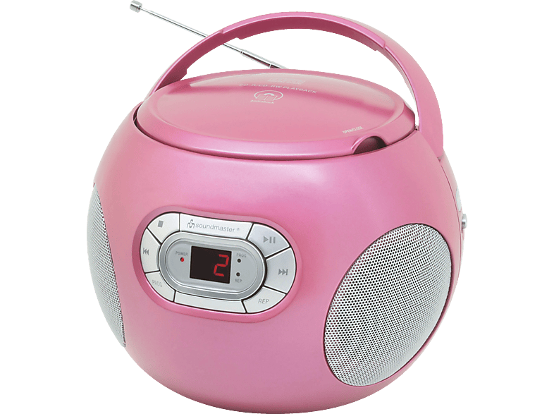 SOUNDMASTER SCD2120PI CD Radio, Pink | SATURN