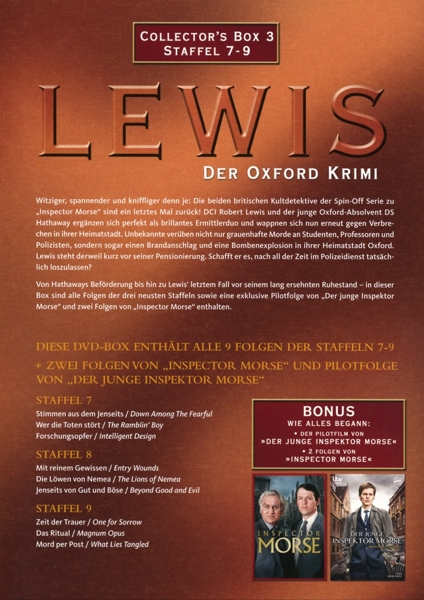 Lewis | Der Oxford Krimi - Collector's Box 3 DVD online kaufen | MediaMarkt
