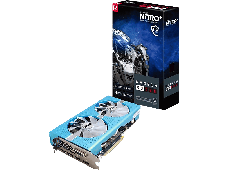 Grafikkarte SAPPHIRE Radeon™ RX 580 Nitro+ Special Edition 8GB (11265 ...