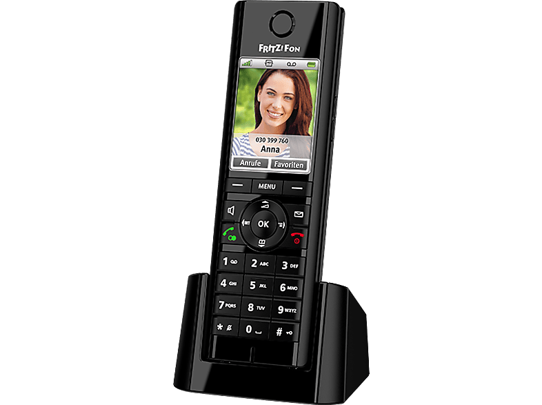 AVM FRITZ!Fon C5 Schnurloses Telefon (DECT), Schwarz | MediaMarkt