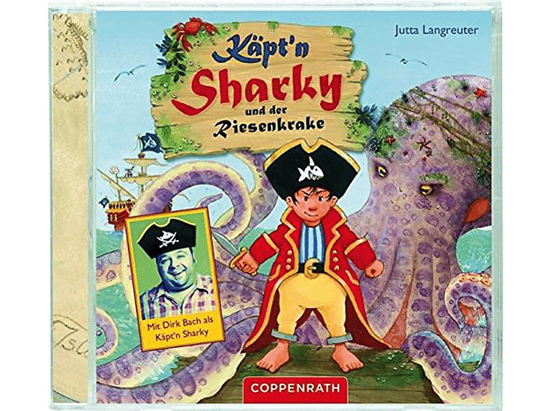 Käpt'n Sharky | Käpt'n Sharky - Und der Riesenkrake - (CD) Hörbücher & Comedy - MediaMarkt