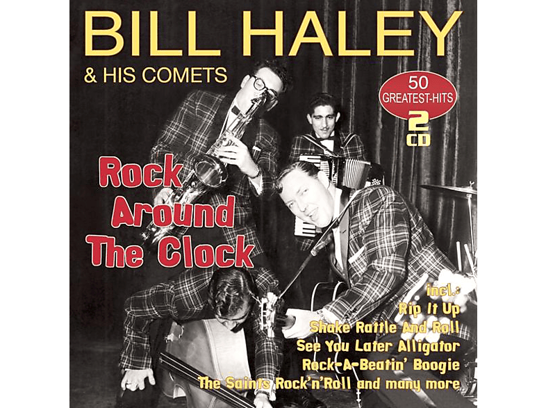 Bill Haley & His Comets | ROCK AROUND THE CLOCK-50 GREATEST - (CD ...