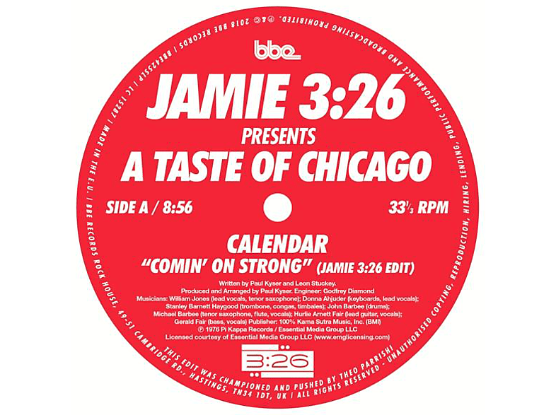 Calendar, Braxton Holmes | Comin' On Strong/Stomps & Shouts - (Vinyl ...