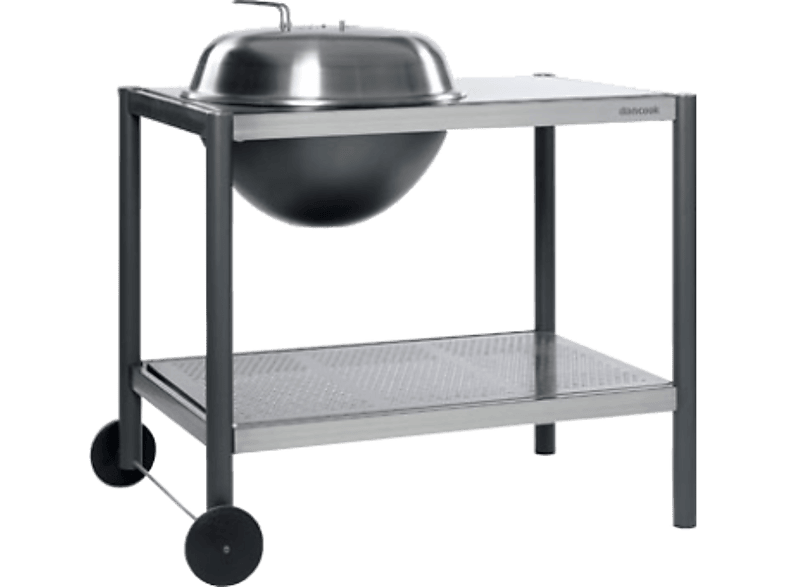 DANCOOK 1500 | Barbecue a carbonella (Argento) | MediaMarkt