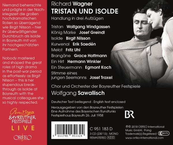 Chor Und Orchester Der Bayreuther Festspiele, Josef Greindl, Birgit ...