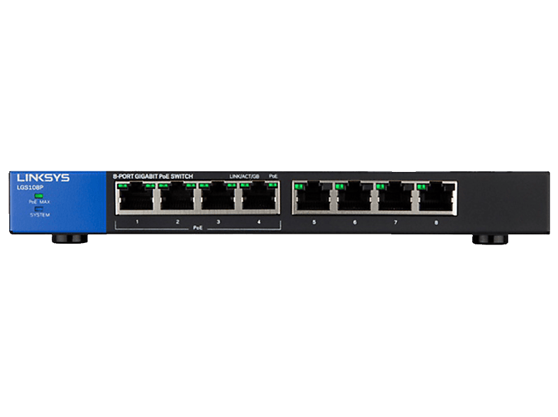 LINKSYS LGS108P | MediaMarkt