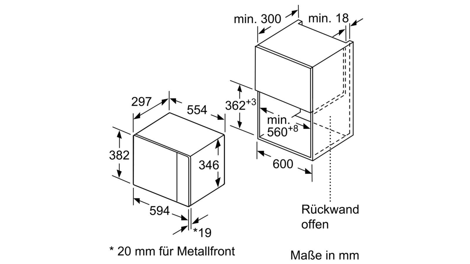 NEFF HLAWD23N0, Mikrowelle (800 Watt) | MediaMarkt
