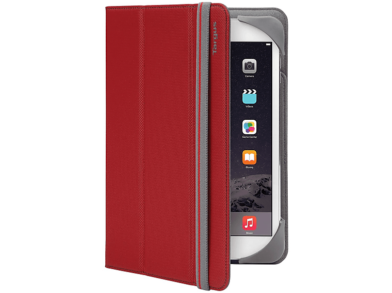 Funda Tablet | Targus, FIT N GRIP UNIVERSAL 7-8 RED