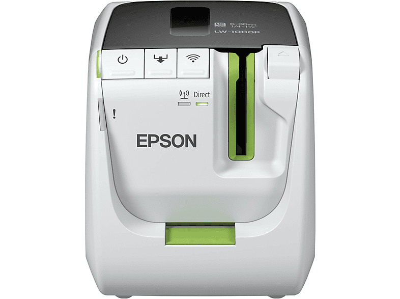 EPSON LabelWorks LW-1000P Etikettendrucker Grün/Pale Gray | MediaMarkt