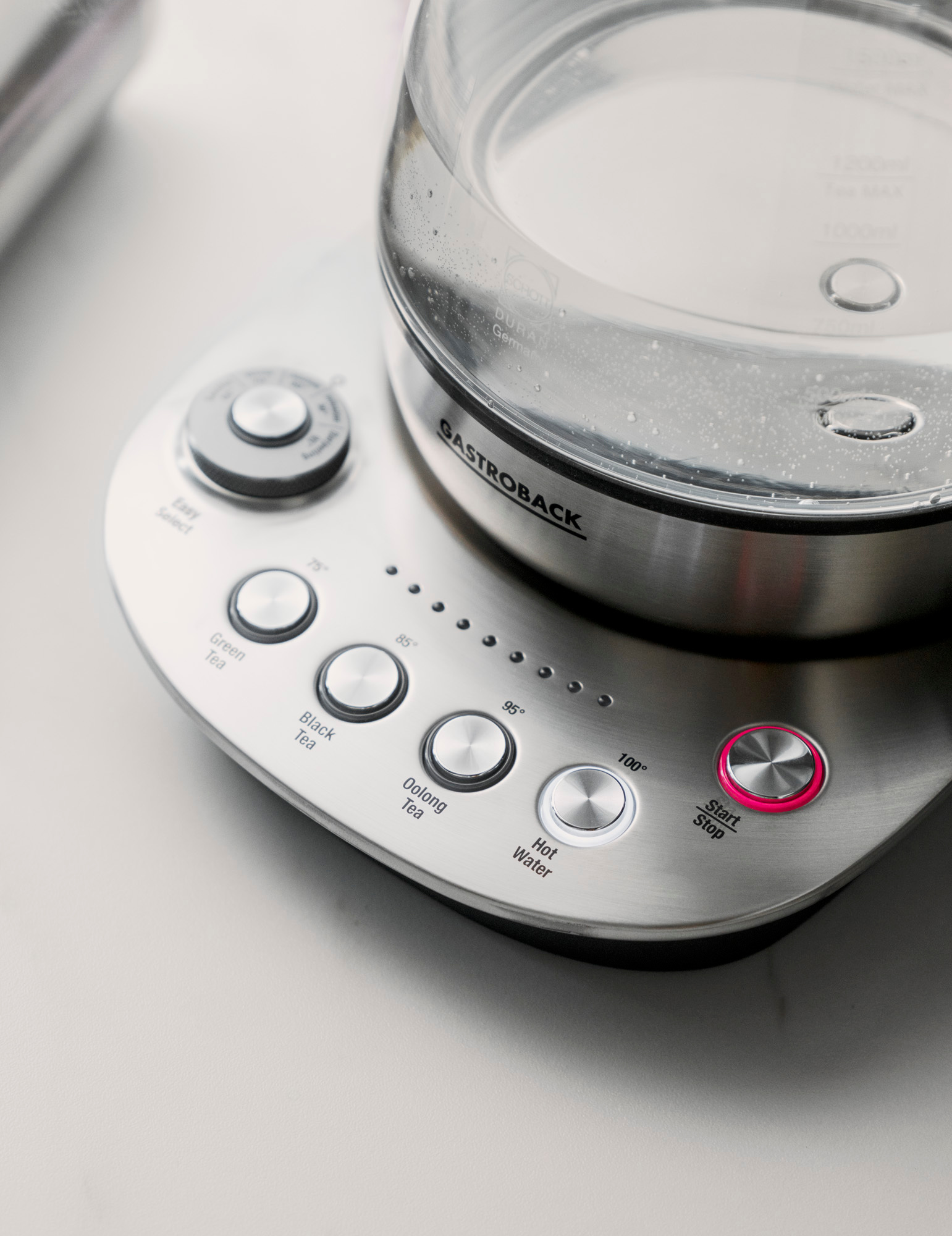 Teekocher GASTROBACK 42434 Design Tea Aroma Plus Teekocher (1400 Watt ...