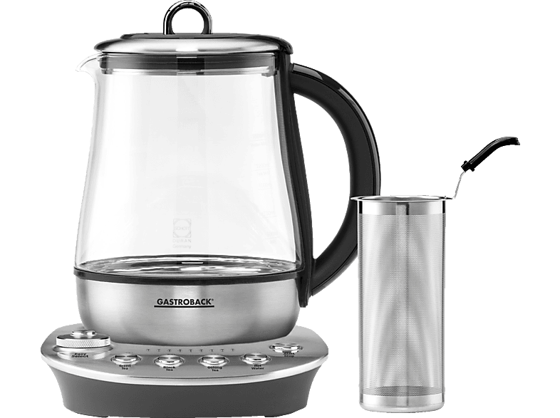 GASTROBACK 42434 Design Tea Aroma Plus Teekocher (1400 Watt , Edelstahl ...