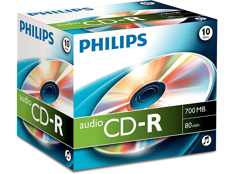 PHILIPS 10 Pack CD-R 700 MB 52x (4021587502561) | MediaMarkt