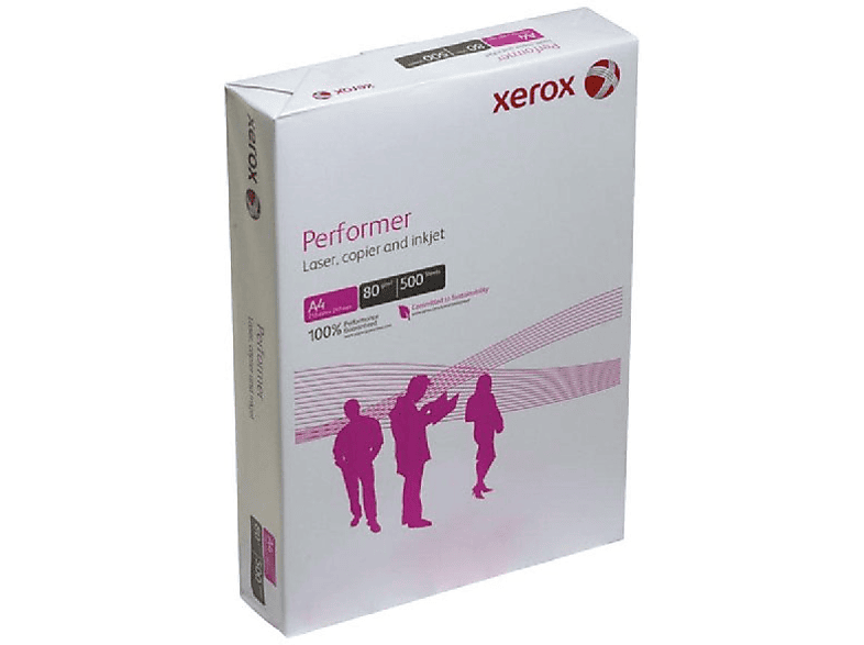 Papel Din A4 Xeroxperformer 80 A4 White Paper 500 Folios 80 Gramos