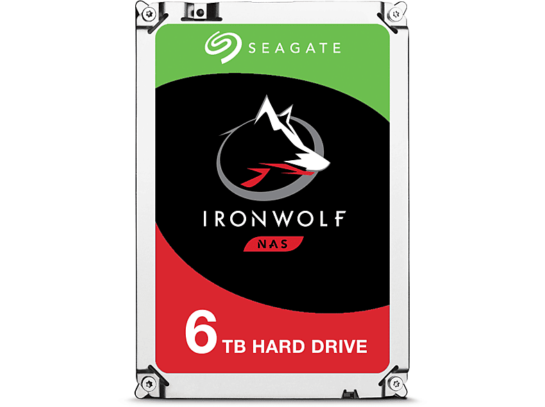 Disco duro de 6TB | Seagate IronWolf ST6000VN0033, Serial ATA III