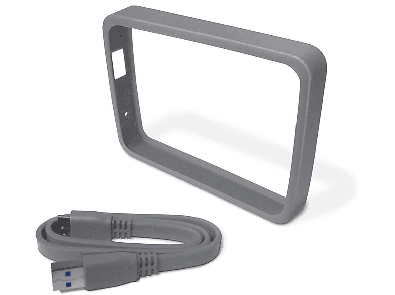 Western Digital WD Grip Pack 1TB Slate Negro, Plata