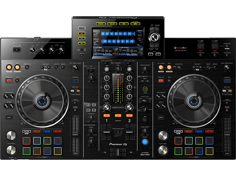 Controladora DJ | Pioneer DJ XDJ-RX2, DJ Todo en uno, Pantalla táctil 7 ...