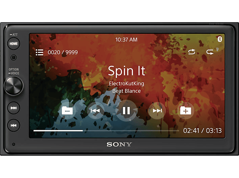 Autorradio | Sony XAV-AX100, 4x55W. Bluetooth, Pantalla táctil de 6.4 ...