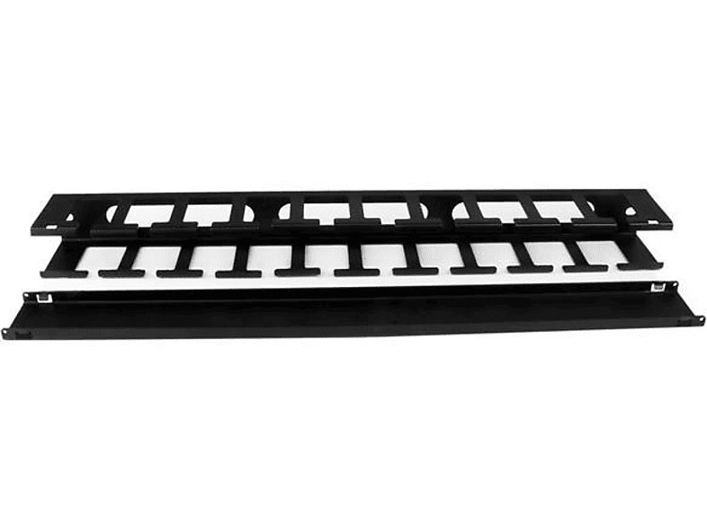 Extensor | StarTech.com CMDUCT1UX Panel Canaleta Horizontal 1U con ...