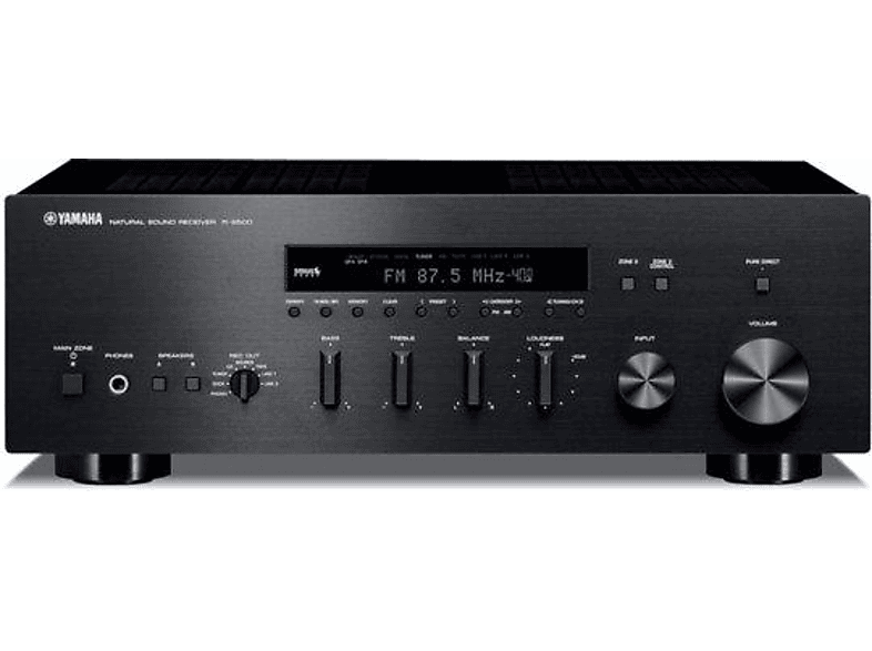 Amplificador | Yamaha RS 500 Negro, Receptor HiFi