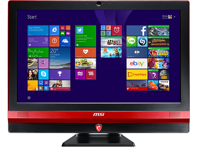 All in One | MSI 24GE 2QE 4K-005EU, i7-4720HQ, Gaming, GTX 960M, 256GB SSD