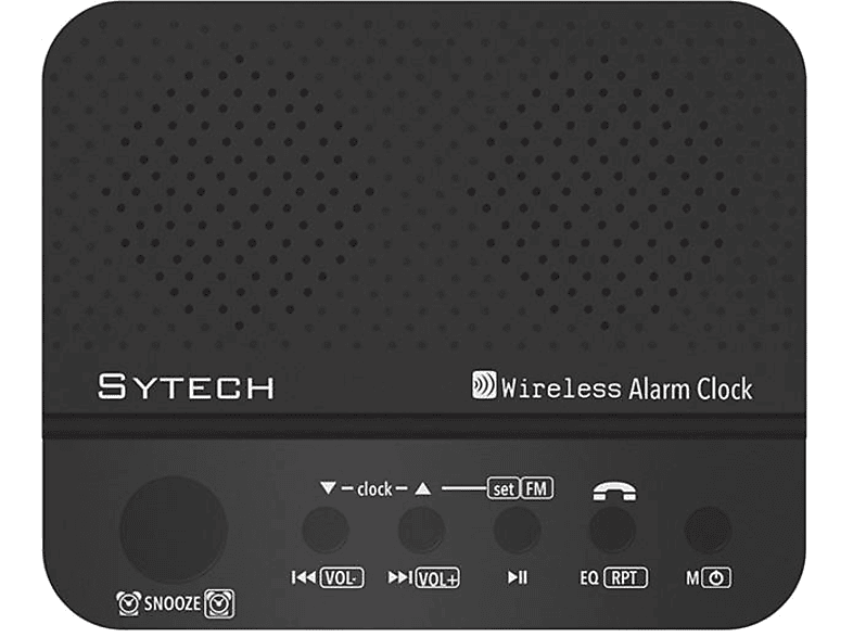 Radio despertador | Sytech SY-X 1040 BT FM, Bluetooth, Doble alarma, 3W ...