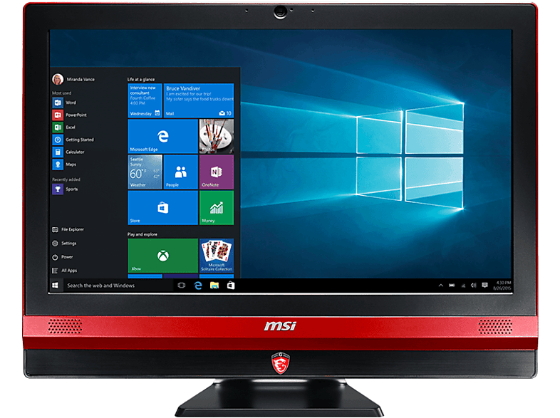 All in One | MSI Wind Top GAMING 24 6QD-005EU i5-6300HQ 23.6" 1920 x ...
