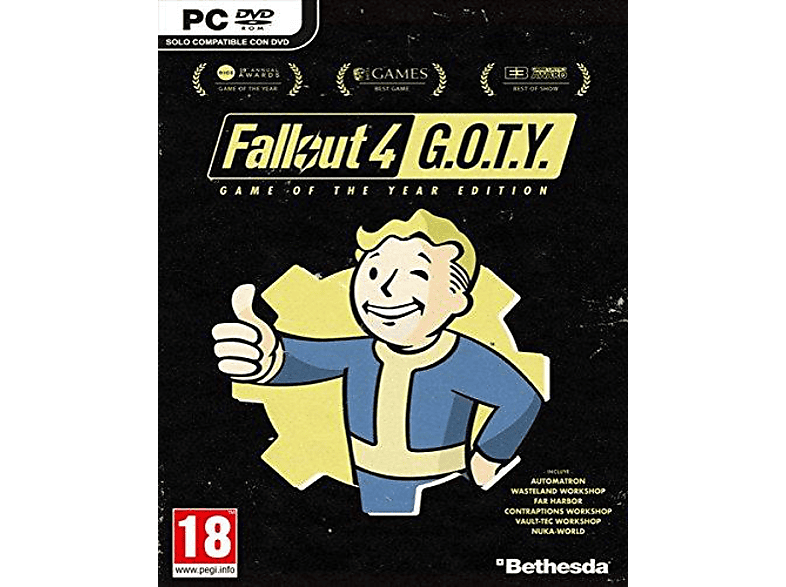 Bethesda Pc Fallout 4 Goty Edition | MediaMarkt