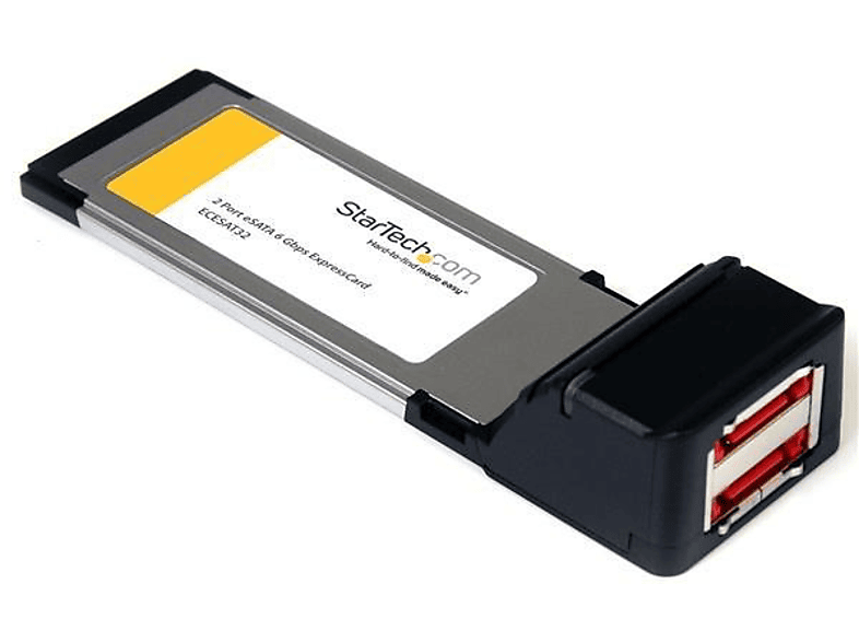 StarTech.com Tarjeta Controladora ExpressCard eSATA de 2 Puertos SATA ...