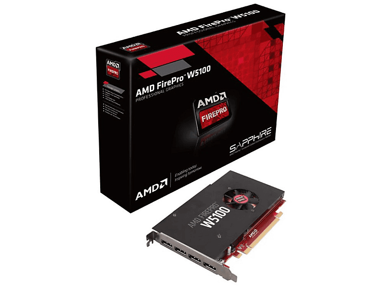 Sapphire AMD FirePro W5100 4GB FirePro W5100 4GB GDDR5