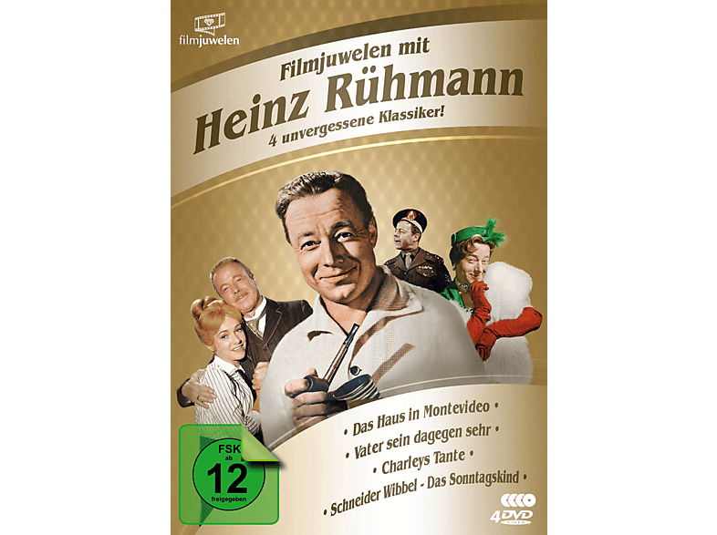Filmjuwelen mit Heinz Rühmann: 4 unvergessene Klassiker! DVD | SATURN