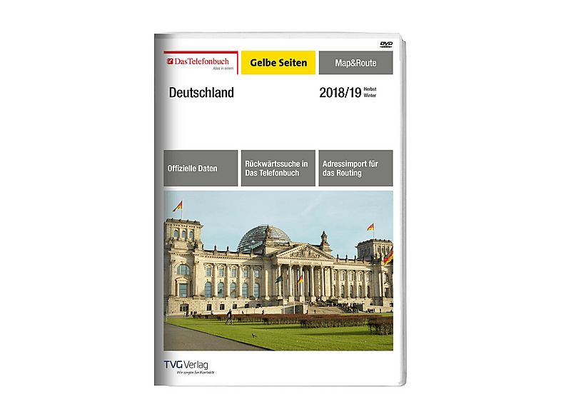 Das Telefonbuch Gelbe Seiten Map&Route Herbst/Winter 2018/19 | [PC ...