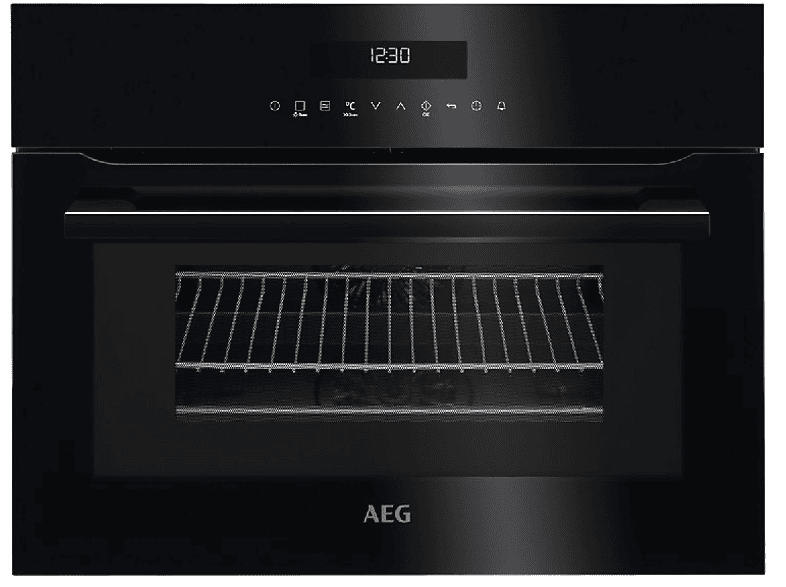 Horno | AEG KME761000B, Función microondas, Grill, Control táctil, 43L ...