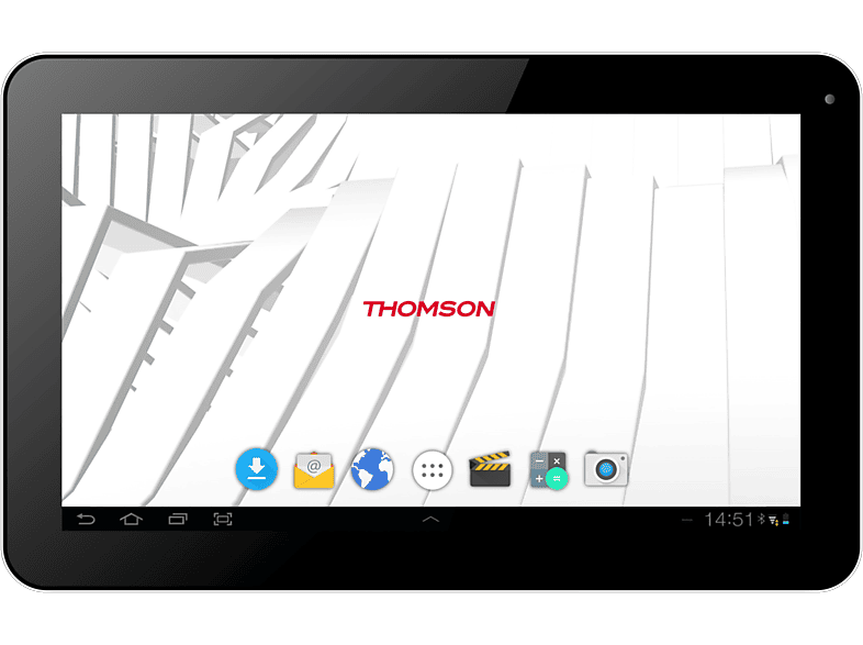 Tablet | Thomson TEO 10.1, negro, 1GB RAM, quad core, 16 GB, Android ...