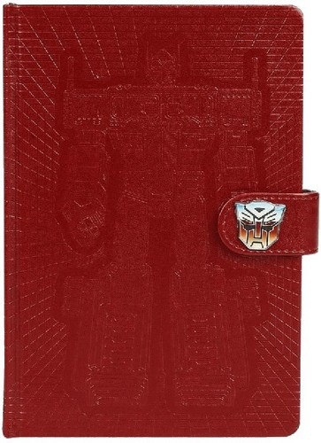 Libreta | Sherwood Transformers Optimus Prime, A5, Negro y rojo