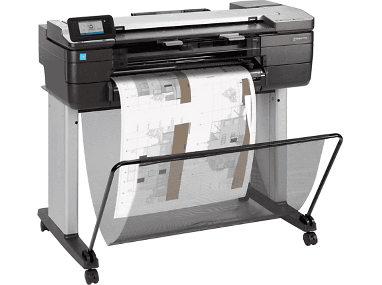 Plotter | HP Designjet T830, 24", Color, Inyección de tinta, 2400x1200DPI, Wifi