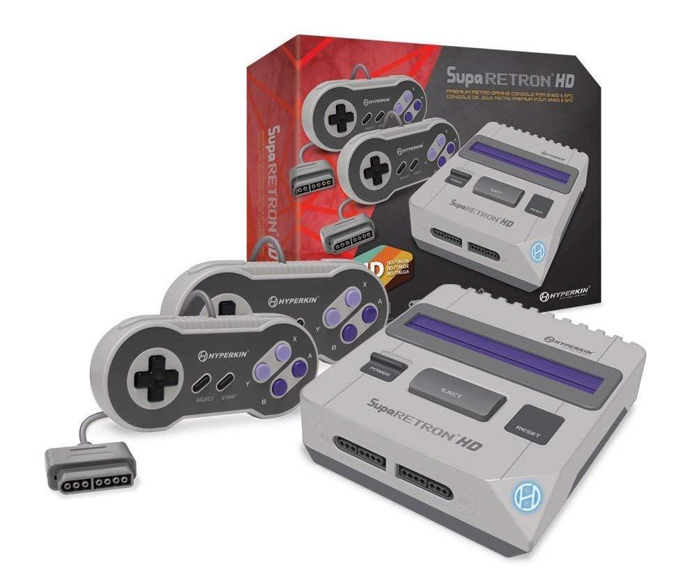 Consola | PQUBE Supa RetroN HD, 720p, Compatible con cartuchos de SNES ...