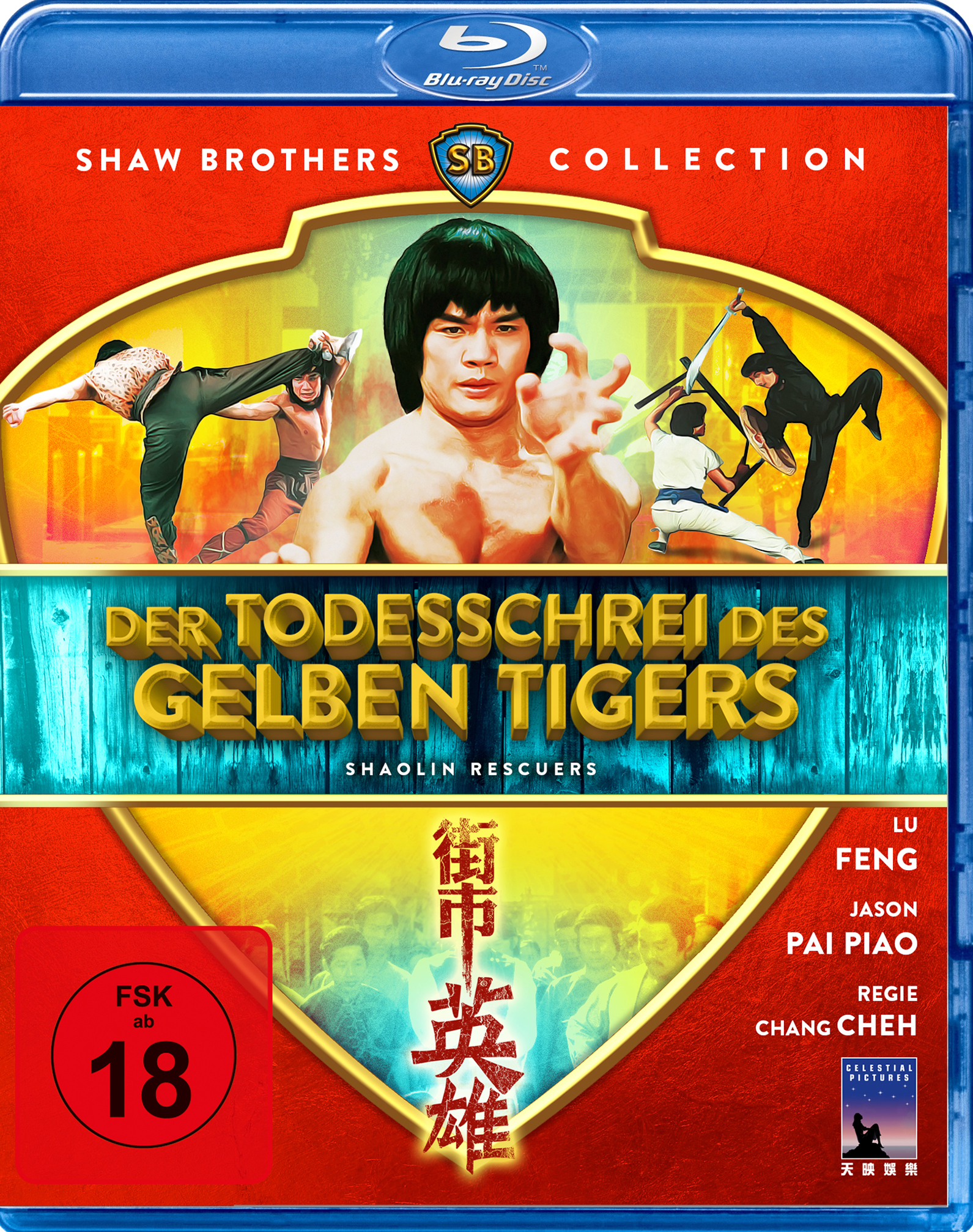 Der Todesschrei des gelben Tigers | Shaolin Rescuers Blu-ray online ...