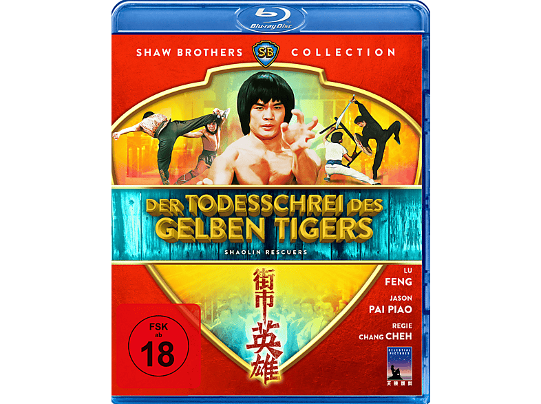 Der Todesschrei des gelben Tigers | Shaolin Rescuers Blu-ray auf Blu ...