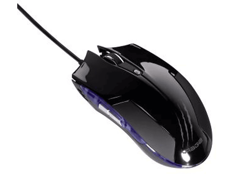 Ratón gaming | Hama Maus uRage USB Óptico, Negro
