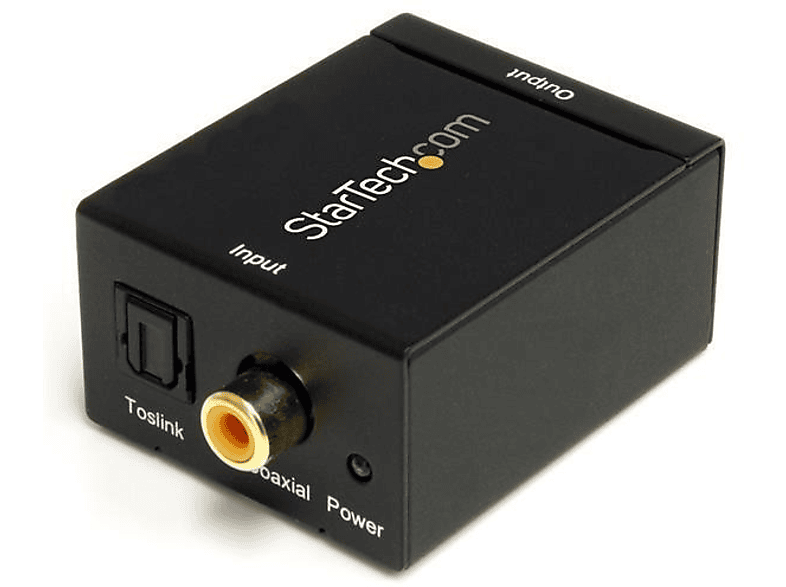 Adaptador | StarTech.com SPDIF2AA Conversor de Audio SPDIF a RCA Estéreo