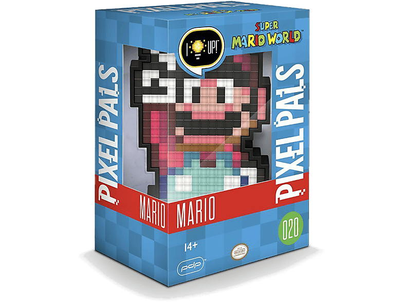 Figura | PDP Pixel Pals - Super Mario World, 16 bit Mario, 15 cm