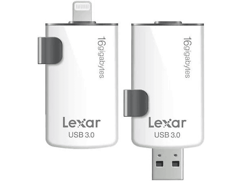 Lexar 16GB, USB 3.0/Lightning 16GB USB 3.0/Lightning Negro, Color ...